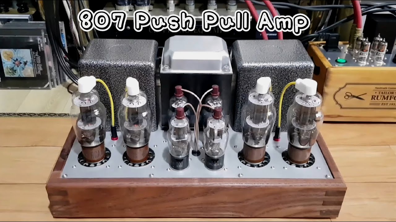 807(5933) push-pull power amp - All For The Love Of A Girl(Johnny ...