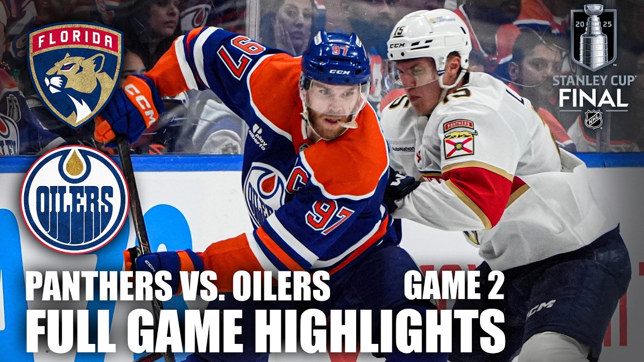 Panthers vs Oilers highlights: Florida ties Stanley Cup Finals in 2OT