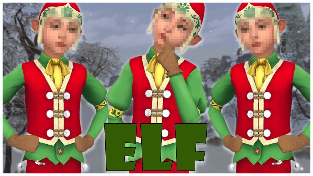 ELF ON THE SHELF 🎄|| The Sims 4: || 25 days of Simsmas || Day 6 - YouTube