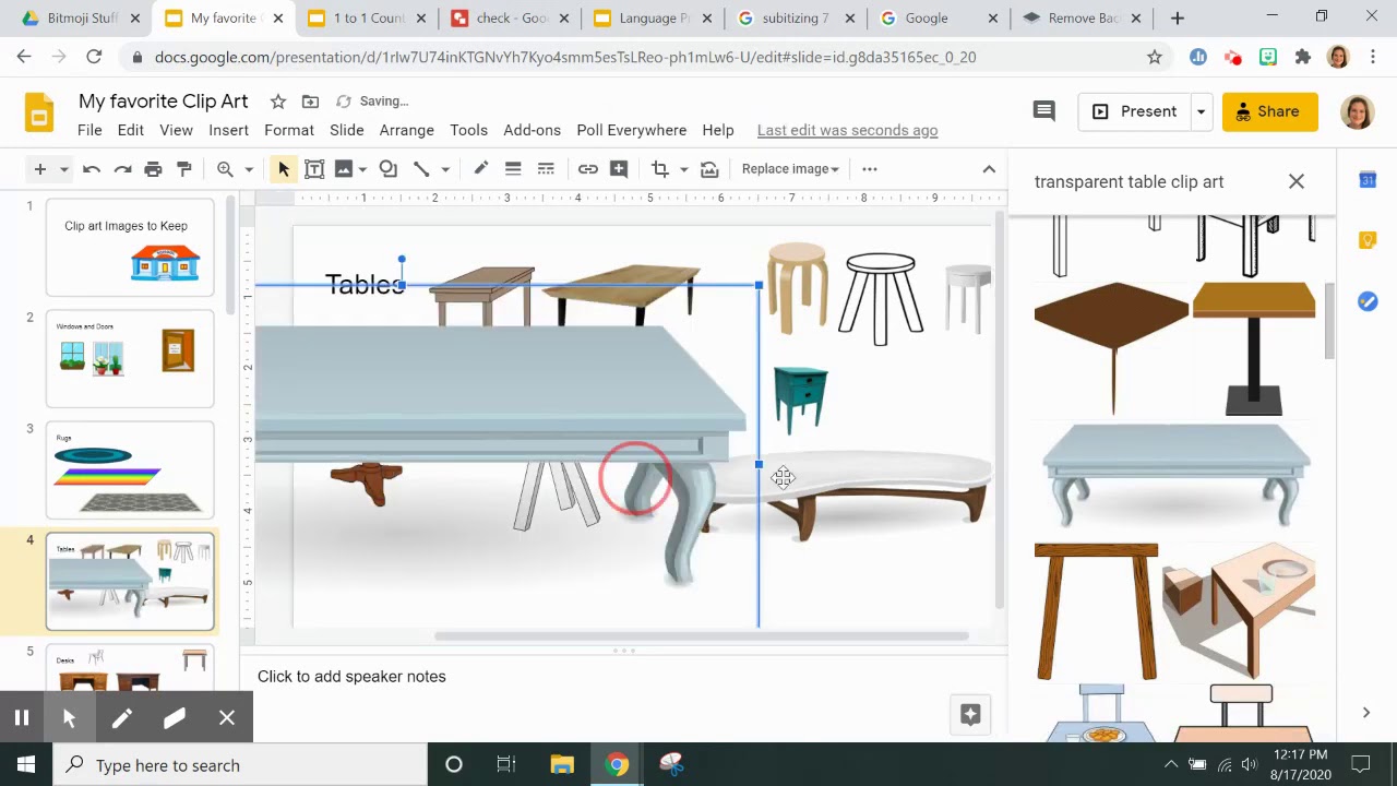 Searching for images inside Google Slides - YouTube