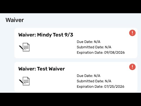 How to Sign Waivers in the All Ball App - YouTube