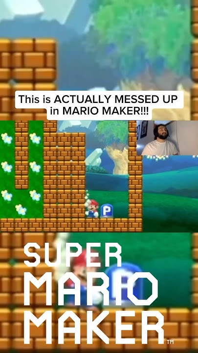 This Is Actually Messed Up In Mario Maker Shorts Youtube