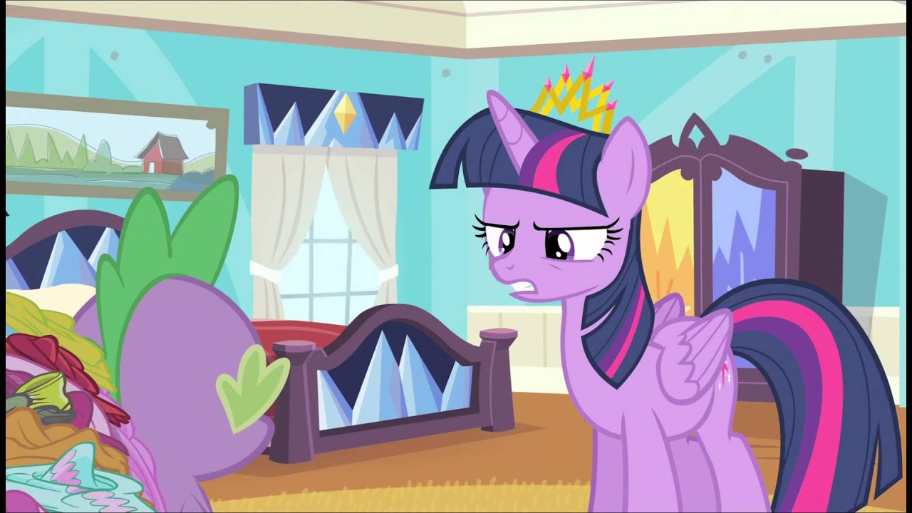 Twilight Sparkle ~ No more hiding out! You're coming with ME. NOW ...