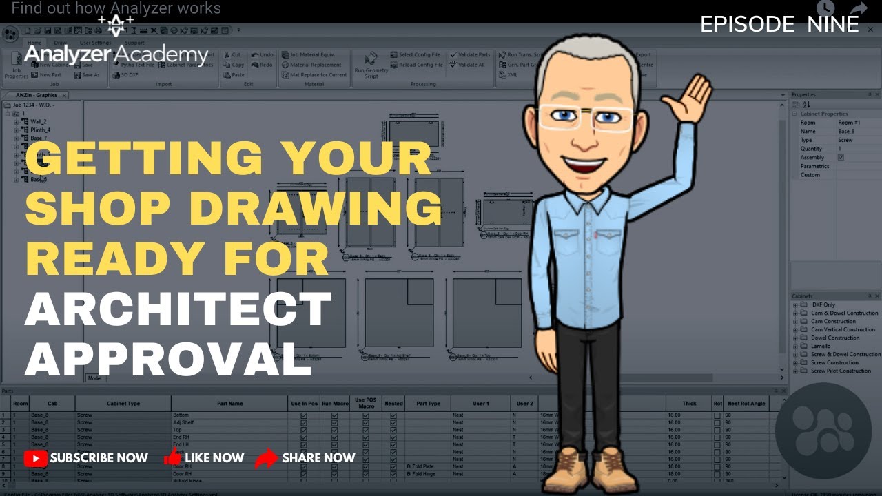 Getting your Shop Drawing Ready for Architect Approval - S1 E9 - YouTube