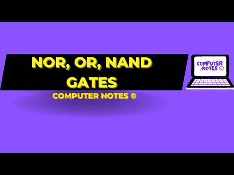 Basic Gates|Logic Design NOT, OR, AND|Computer Organization # ...