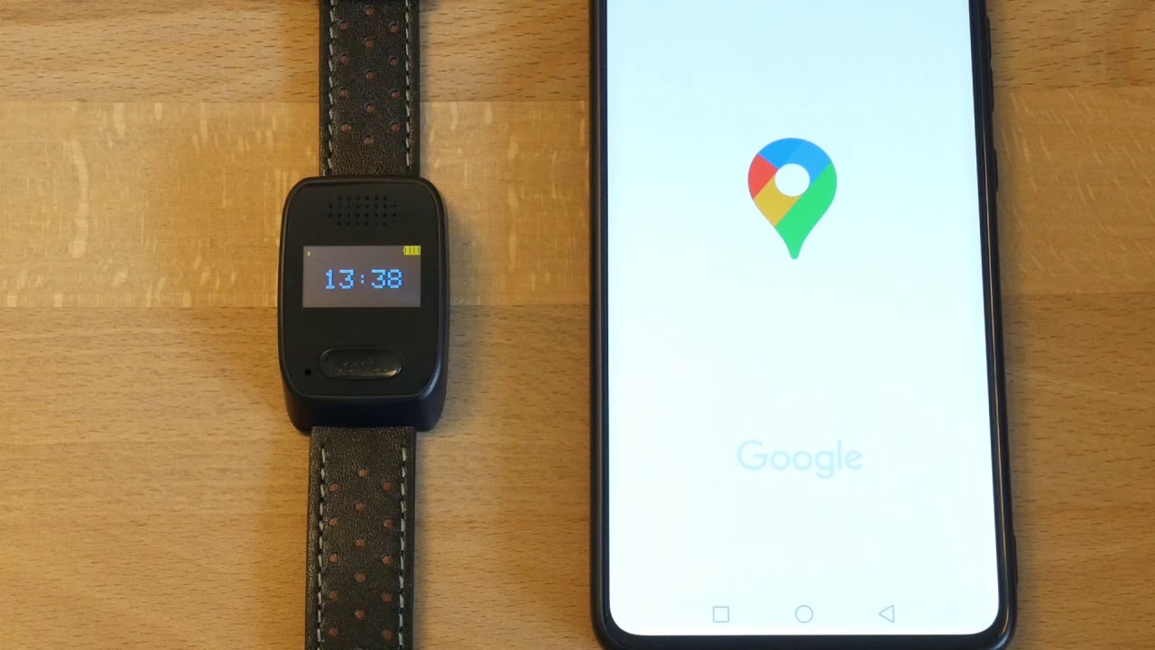bembu GPS-Watch PRO - Position abfragen - Indoorortung - YouTube