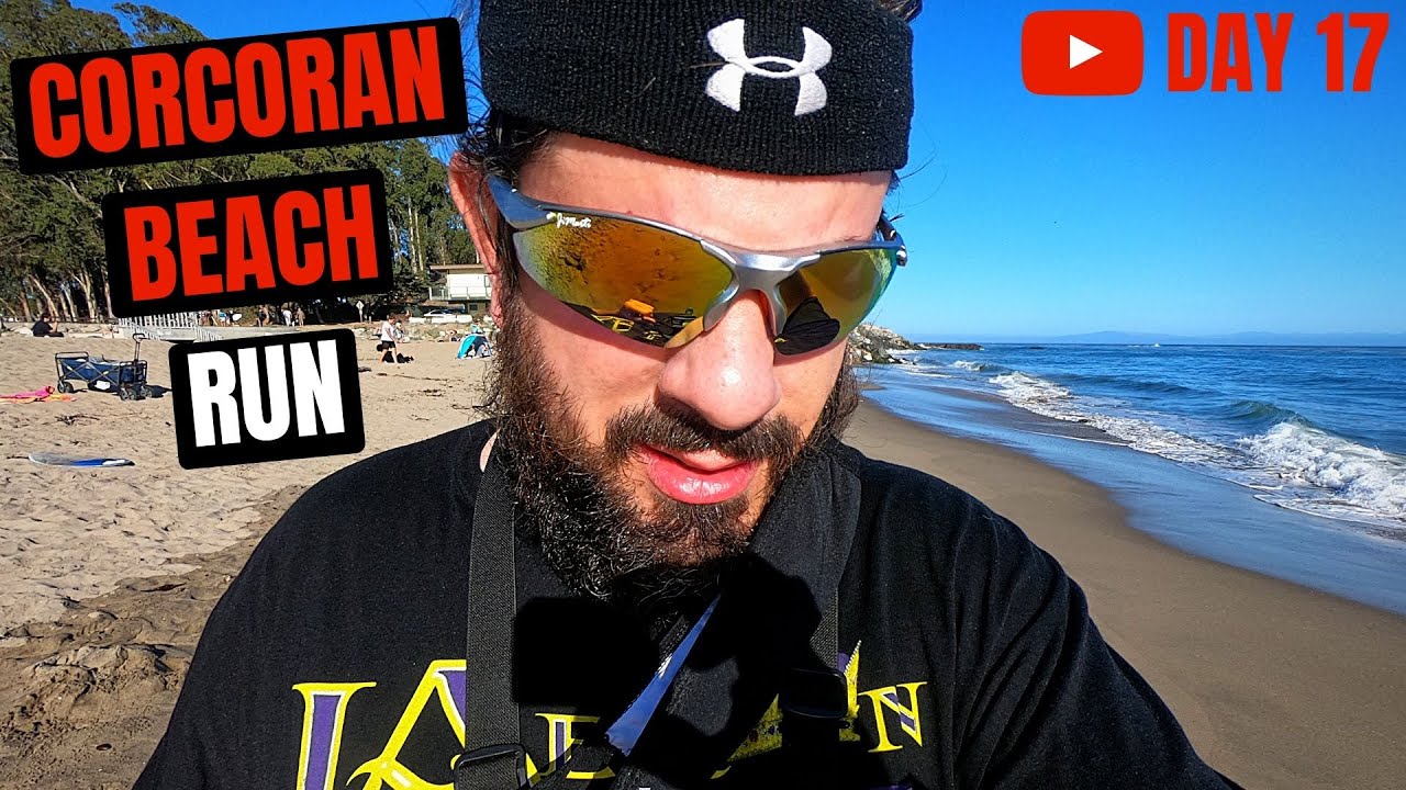 CORCORAN BEACH RUN | DAY 17 - YouTube