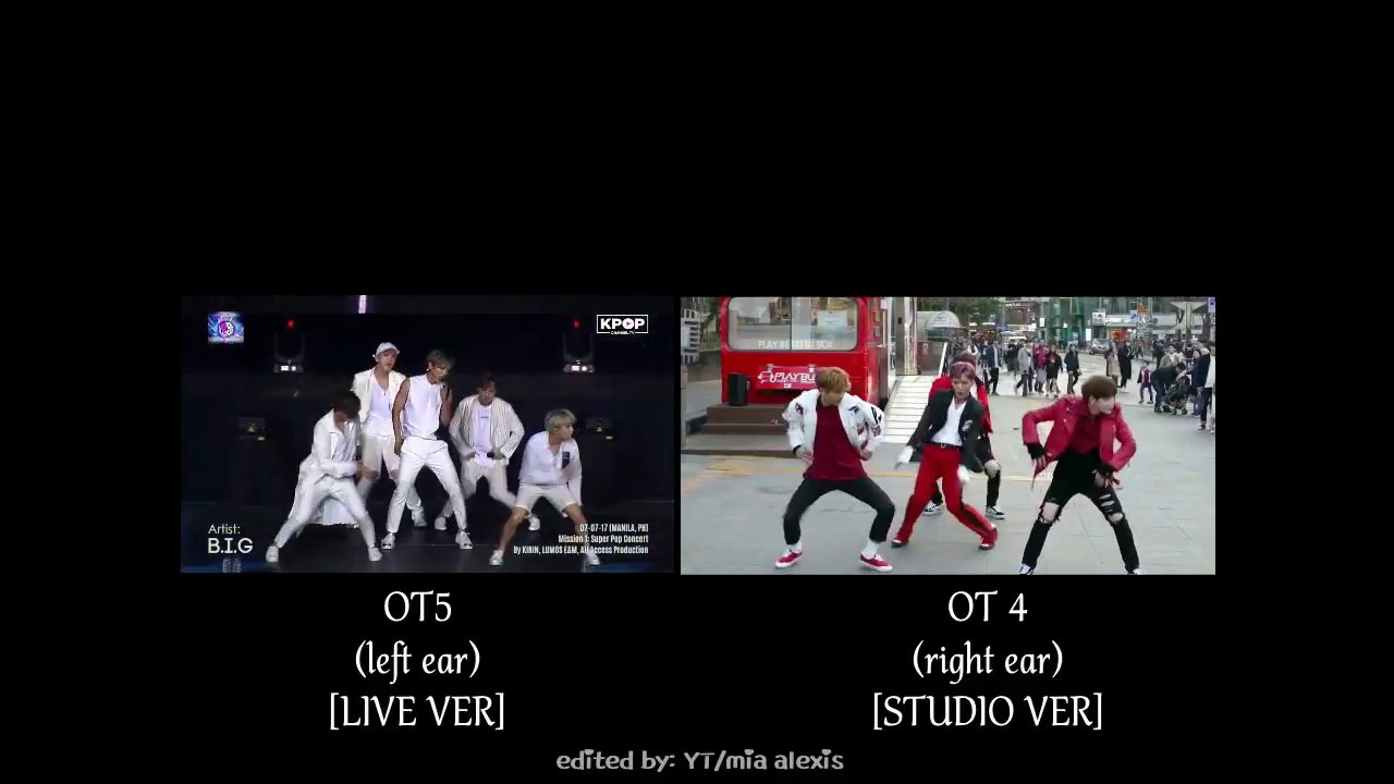 B.I.G - 1.2.3 (OT4 vs OT5 Comparison) - YouTube