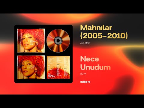 Röya — Necə Unudum (Rəsmi Audio)