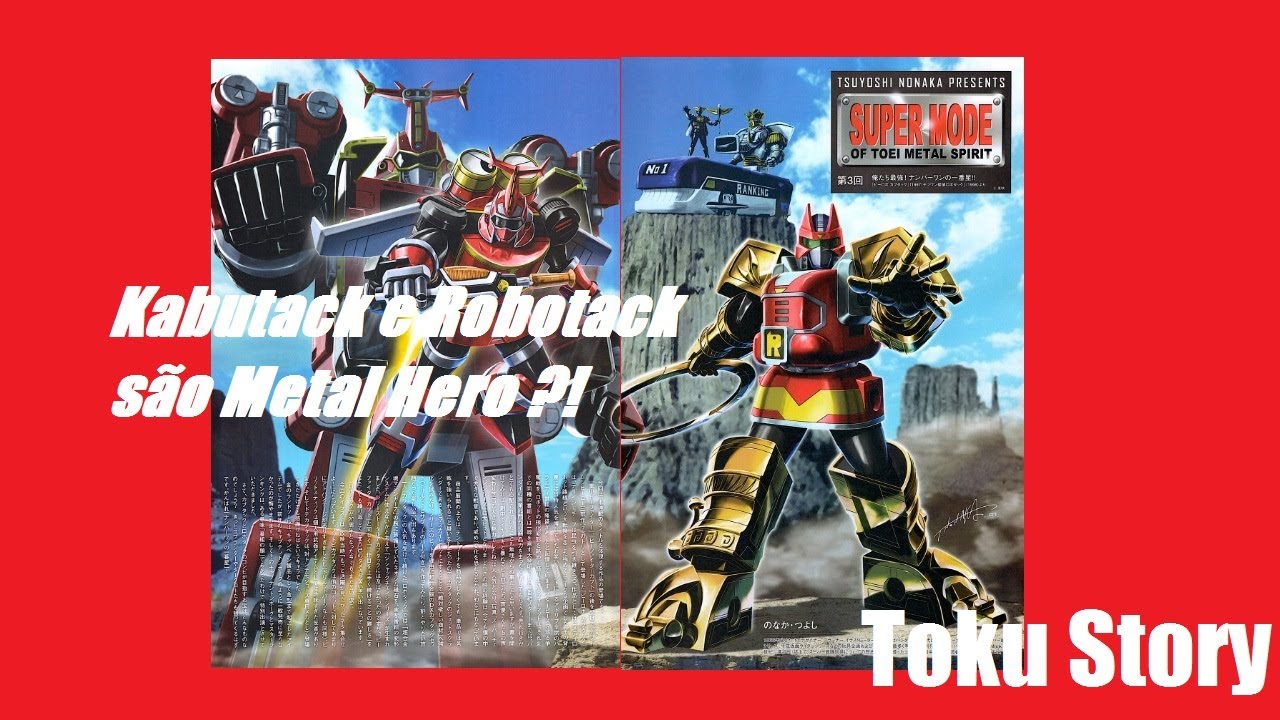 Kabutack e Robotack são Metal Hero !? - YouTube
