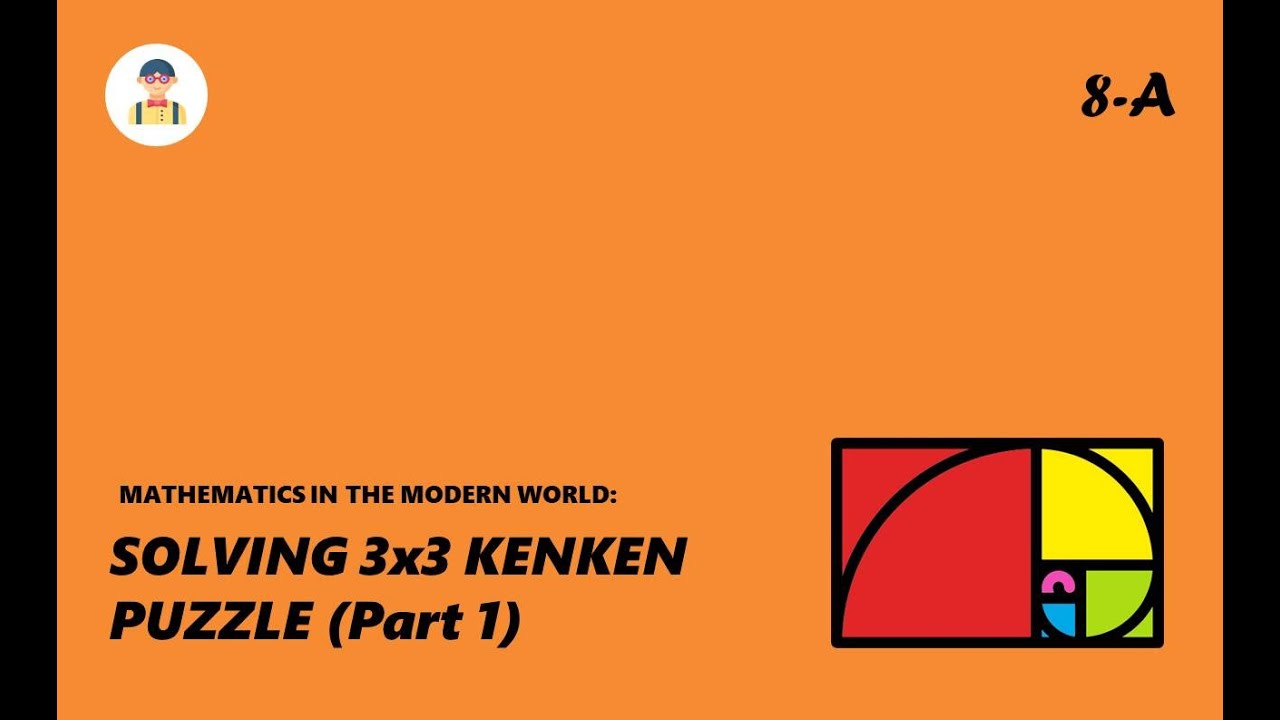 [8-A] Solving 3x3 Kenken Puzzle (Part 1) | MMW - YouTube