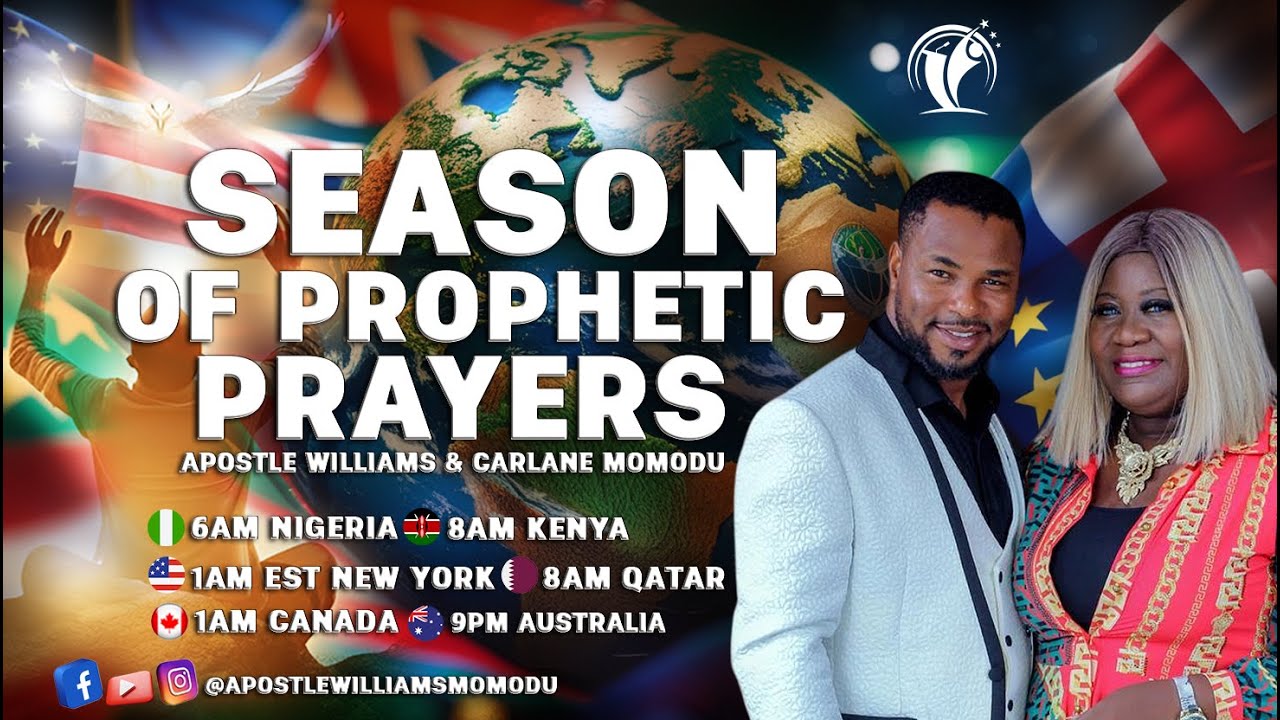 THE 3 REALMS OF PRAYER(KNOCKING REALM) WITH APOST. WILLIAMS AND APOST ...