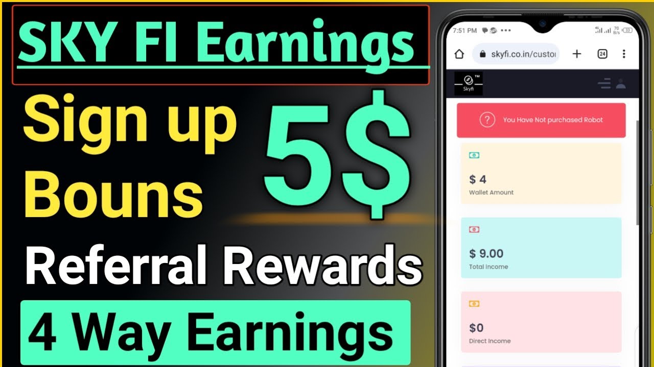 SKY FI Earnings App|| SKY FI Details|| SKY FI create account|| SKY FI ...
