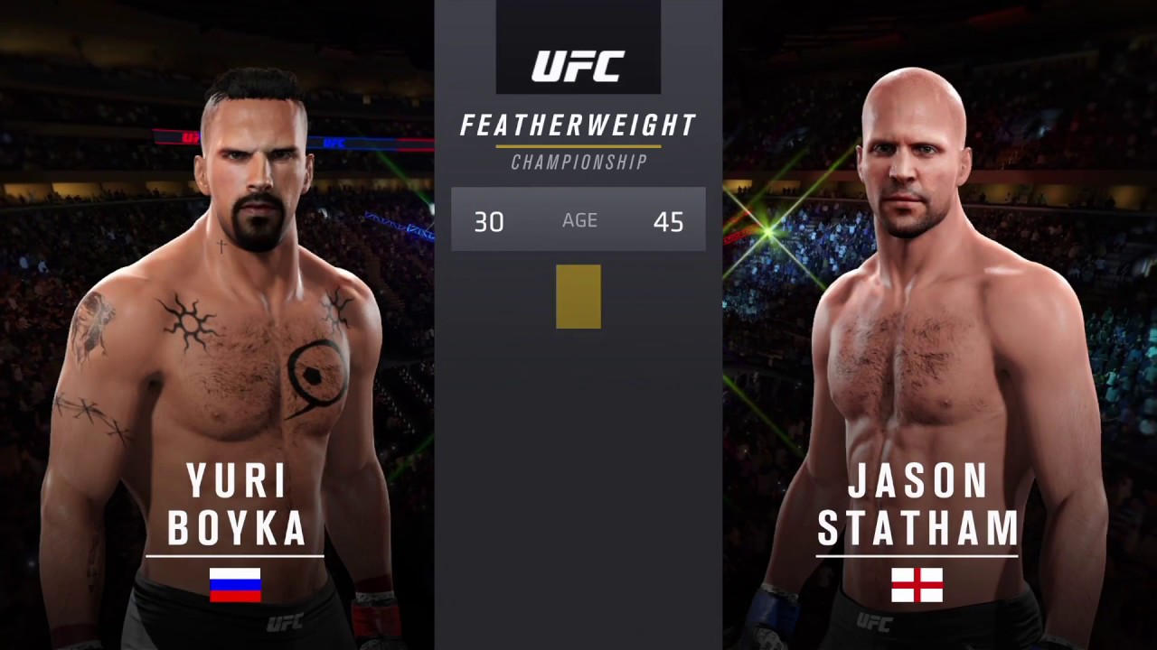 EA SPORTS UFC 2 Yuri Boyka v Jason Statham Round 2 - YouTube