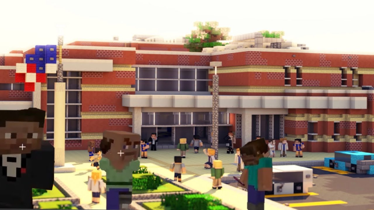 Minecraft Roleplay 'Another day at School' - YouTube