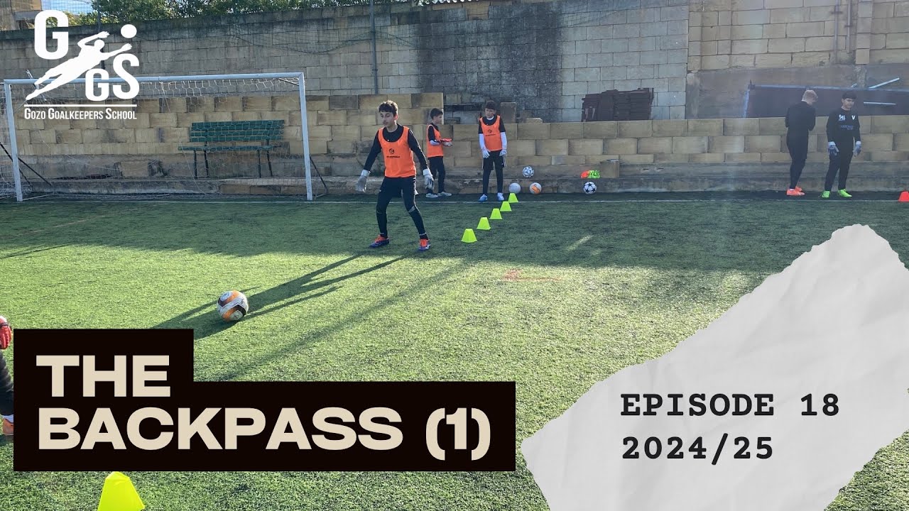 Dealing With A Back Pass (3) | Episode 18 | Goalkeeper Training | 2024/ ...