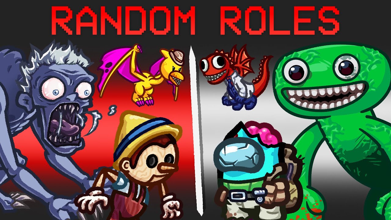 Werewolf Mod in Among Us (Random Roles) - YouTube