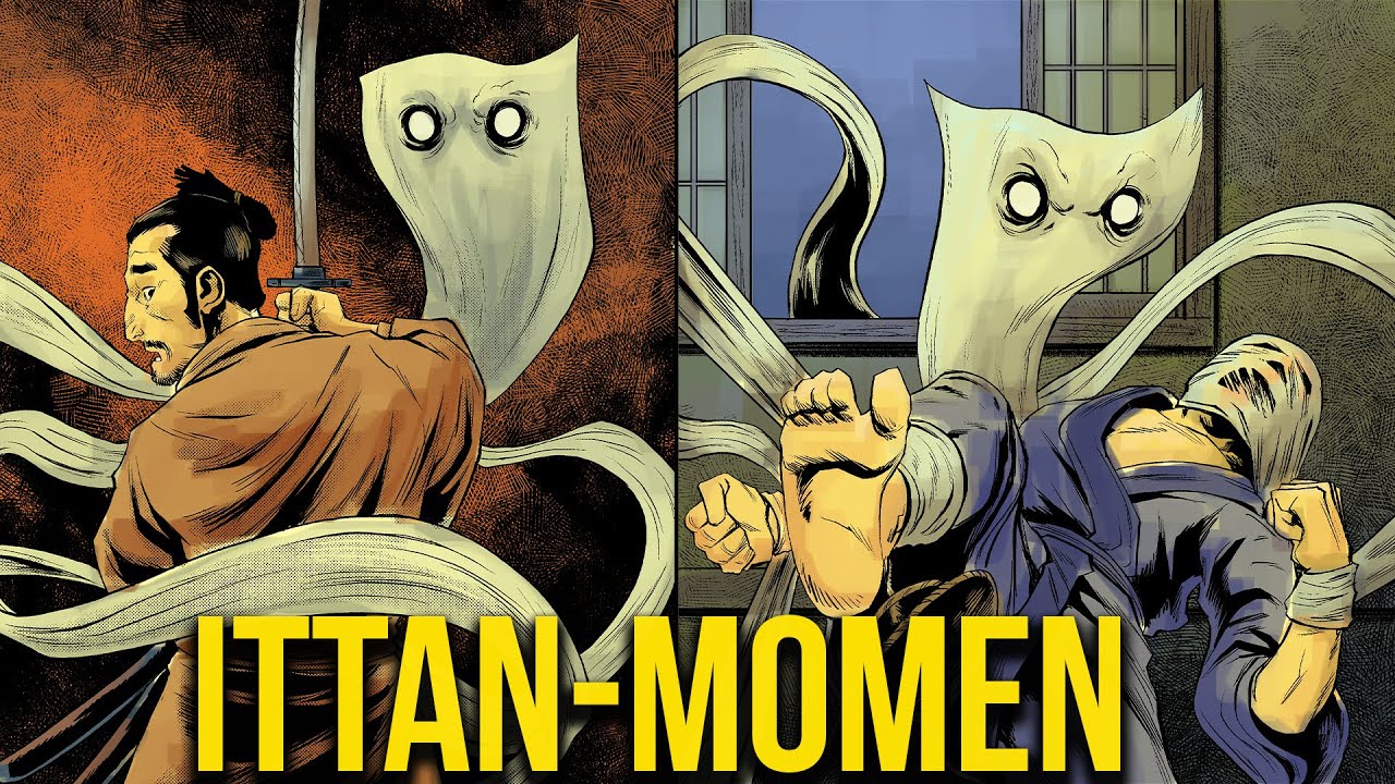 Ittan-momen - The Dangerous Ghostly Cloth Strip - Japanese Mythology ...