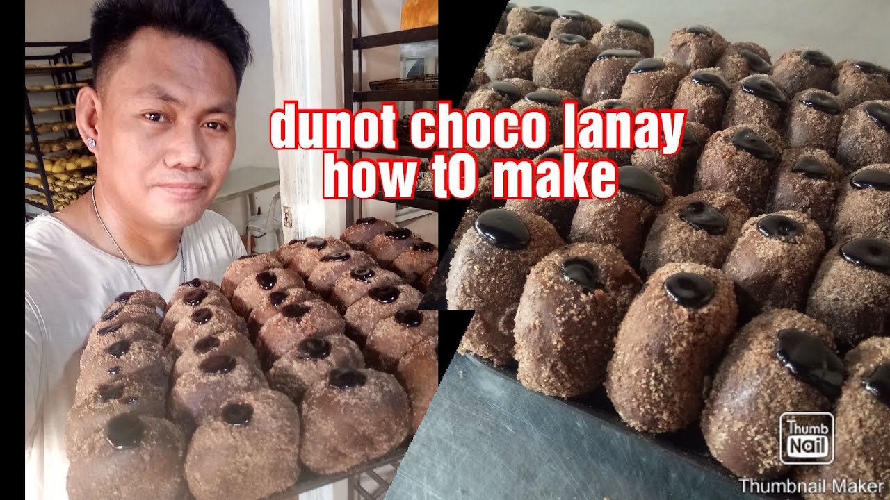 how tO make dunot choco lanay - YouTube