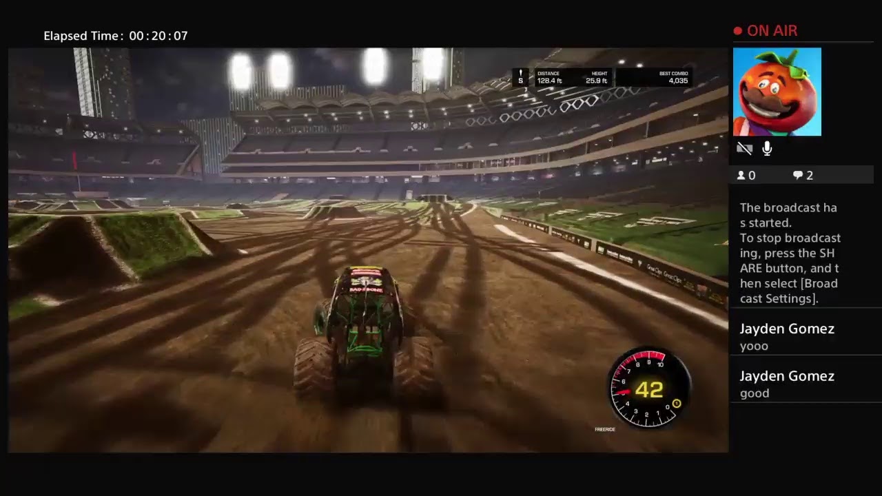 Monster jam freestyle fun - YouTube