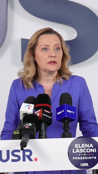 Elena Lasconi : I-aș întreba pe colegii mei cât e darul că îl susțin pe Nicușor Dan - YouTube