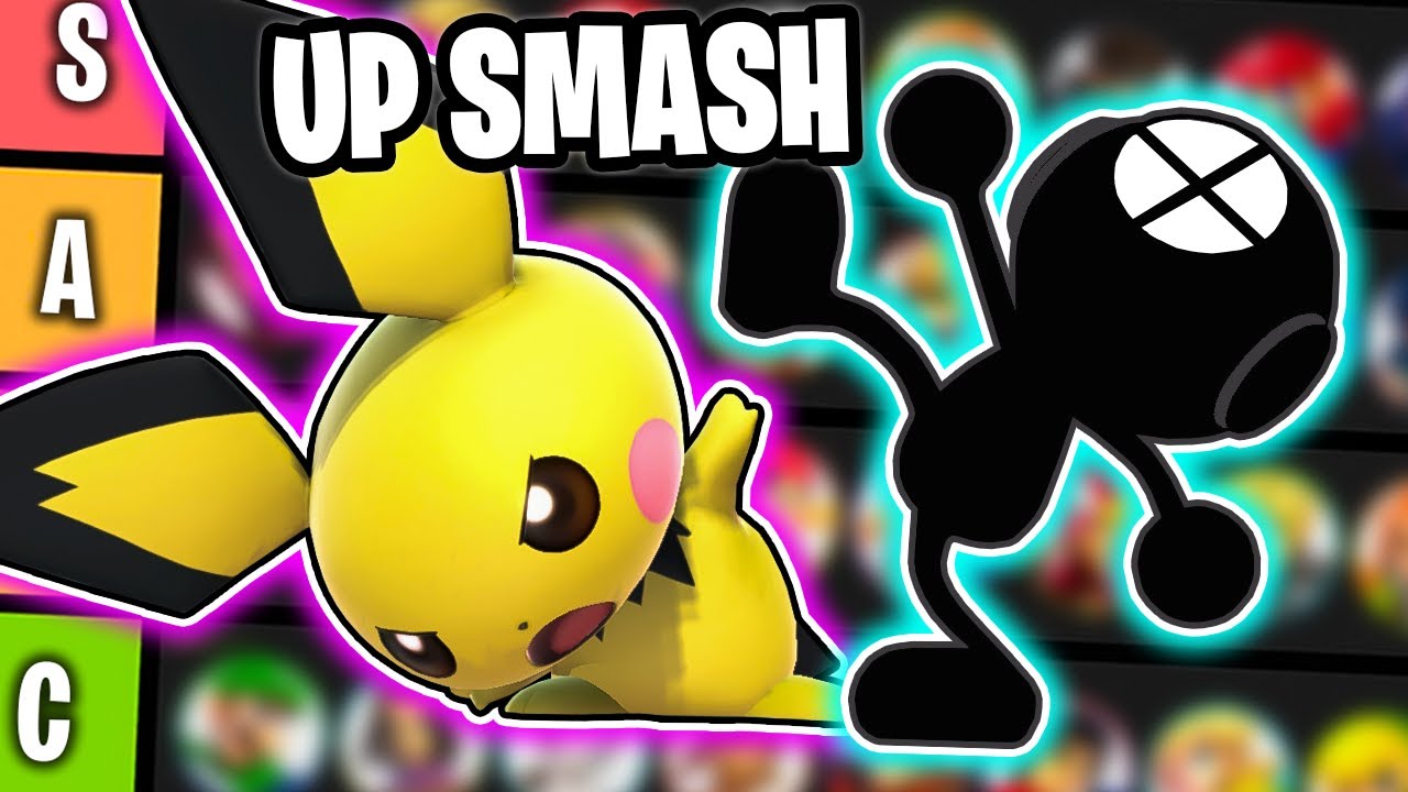 Smash Ultimate UP SMASH TIER LIST - YouTube
