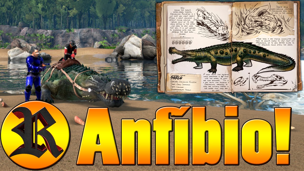 Tutorial: Domesticando e Montando no Sarco o Crocodilo - Ark: Survival ...