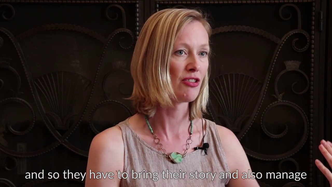 Elizabeth Van Den Bergh on presentations and public speaking - YouTube