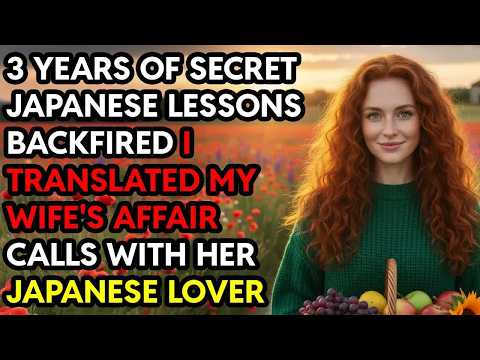 3 Years of Secret Japanese Lessons Backfired I Translated My Wife's Affair w⧸Japanes Lover Audio