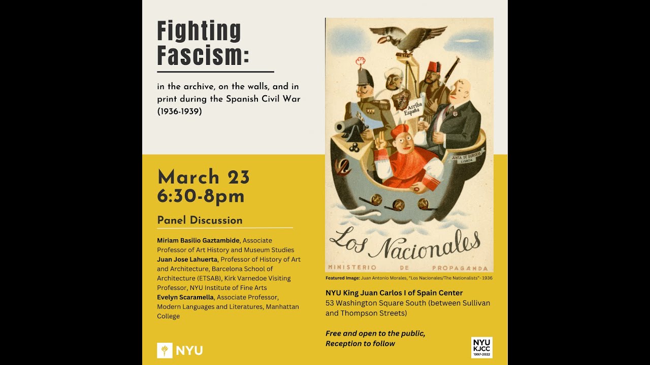 Fighting Fascism: Visual Culture of the Spanish Civil War (1936-1939 ...