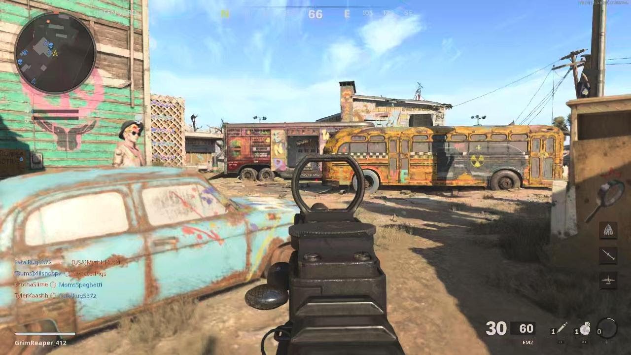 Call of Duty: Black Ops Cold War Nuketown '84 Teamdeathmatch EM2 - YouTube