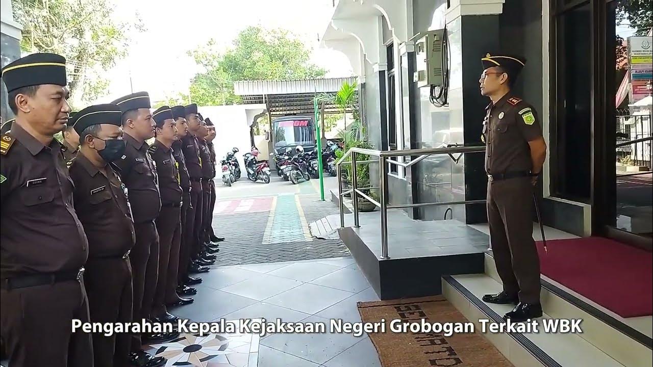 Pencanangan Zona Integritas Menuju WBK dan WBBM Kejaksaan Negeri Grobogan Tahun 2024 - YouTube
