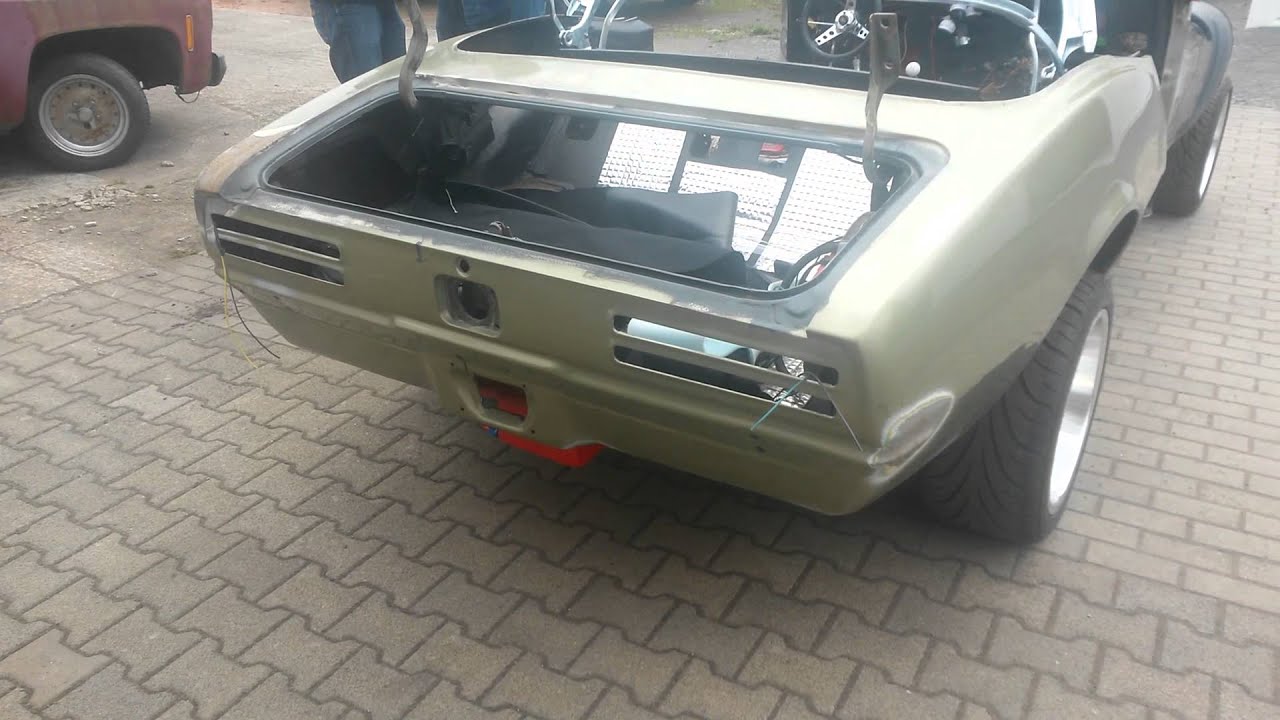 1967 Pontiac Firebird with chevy big block 454 - YouTube