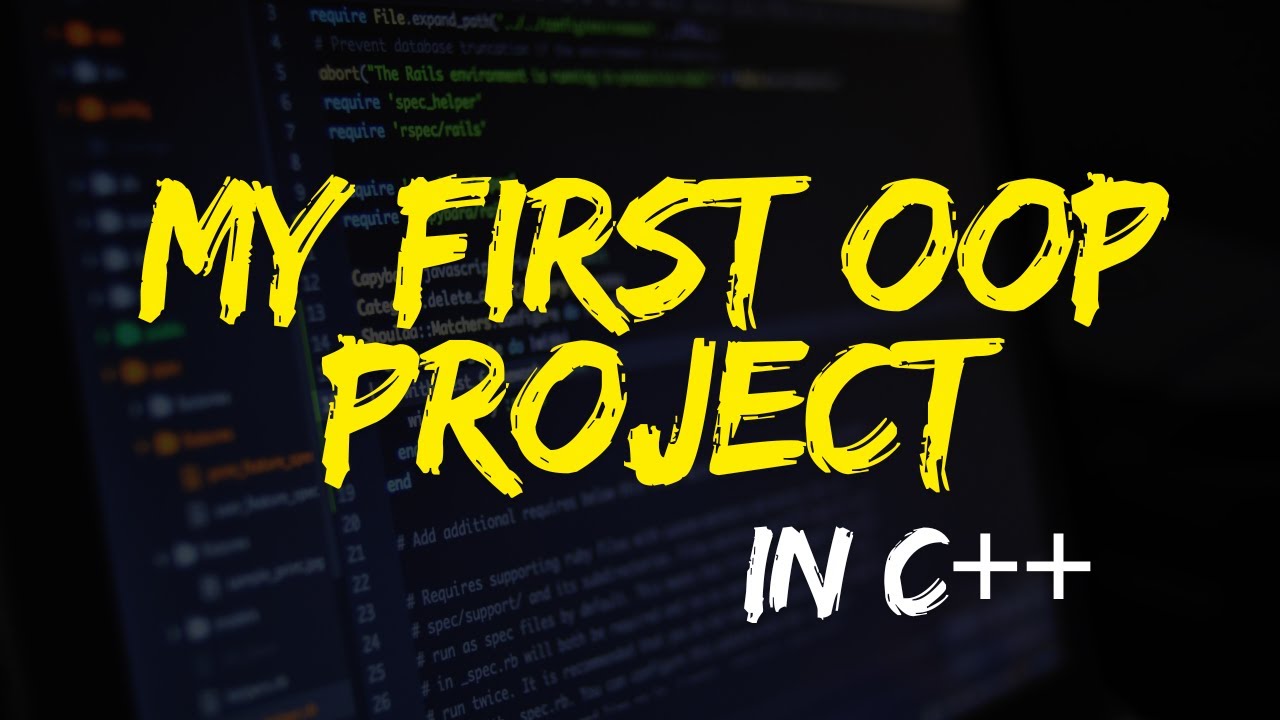 My First OOP Project | College Admission Management System in C++ - YouTube