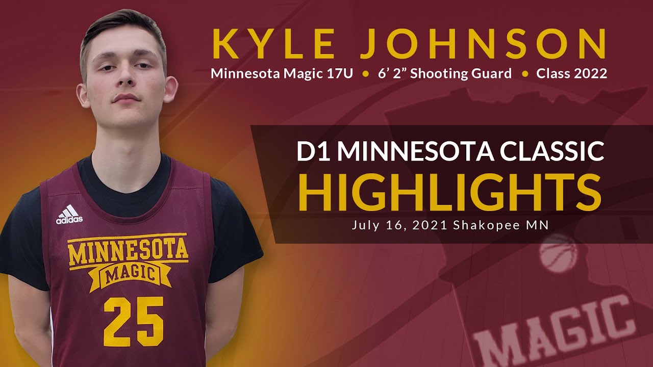 Kyle Johnson D1 MN Classic Highlights Shakopee MN July 14, 2021 - YouTube