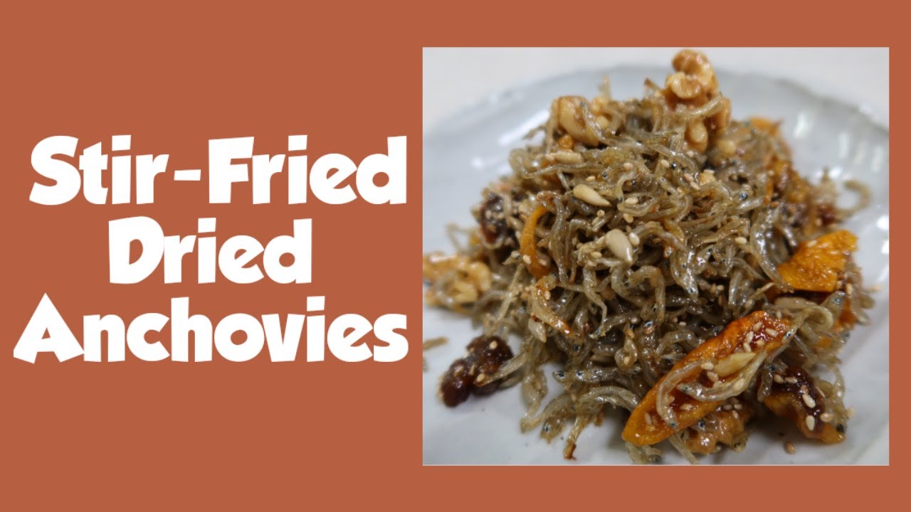 Korean Stir-Fried Dried Anchovies / Myeolchi Bokkeum / 멸치볶음 - YouTube