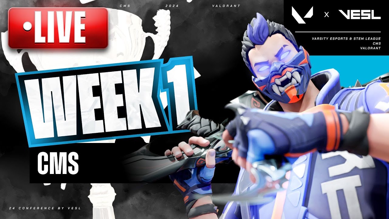 CMS | Valorant $45,000 Qualifiers | Week 1 | VESL SPRING 2024 - YouTube