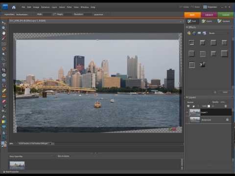 Photoshop Elements Work Flow - YouTube