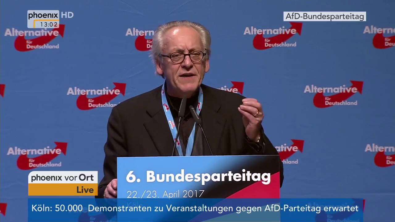 AfD-Bundesparteitag 2017: Martin Renner am 22.04.2017 - YouTube