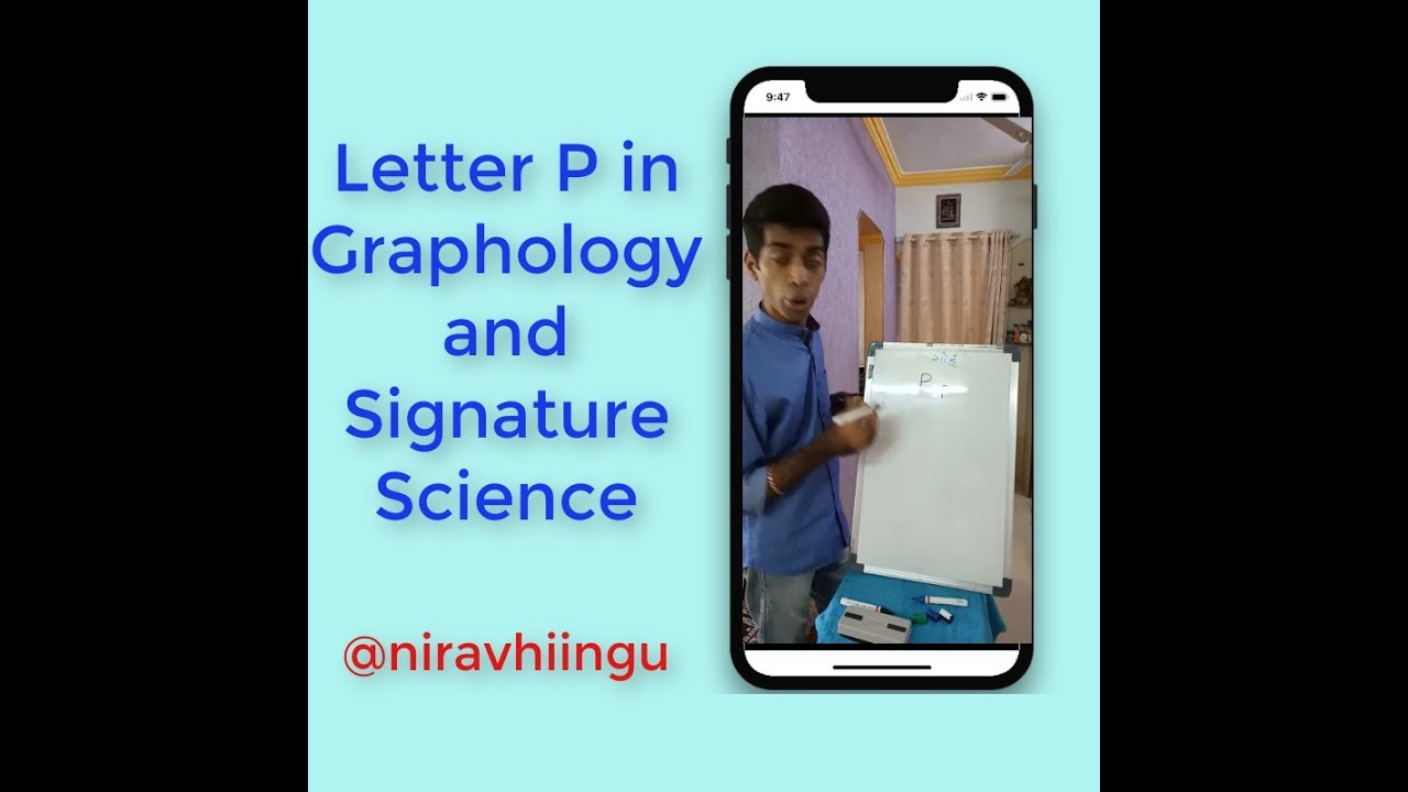Letter P in Graphology and Signature Science - YouTube
