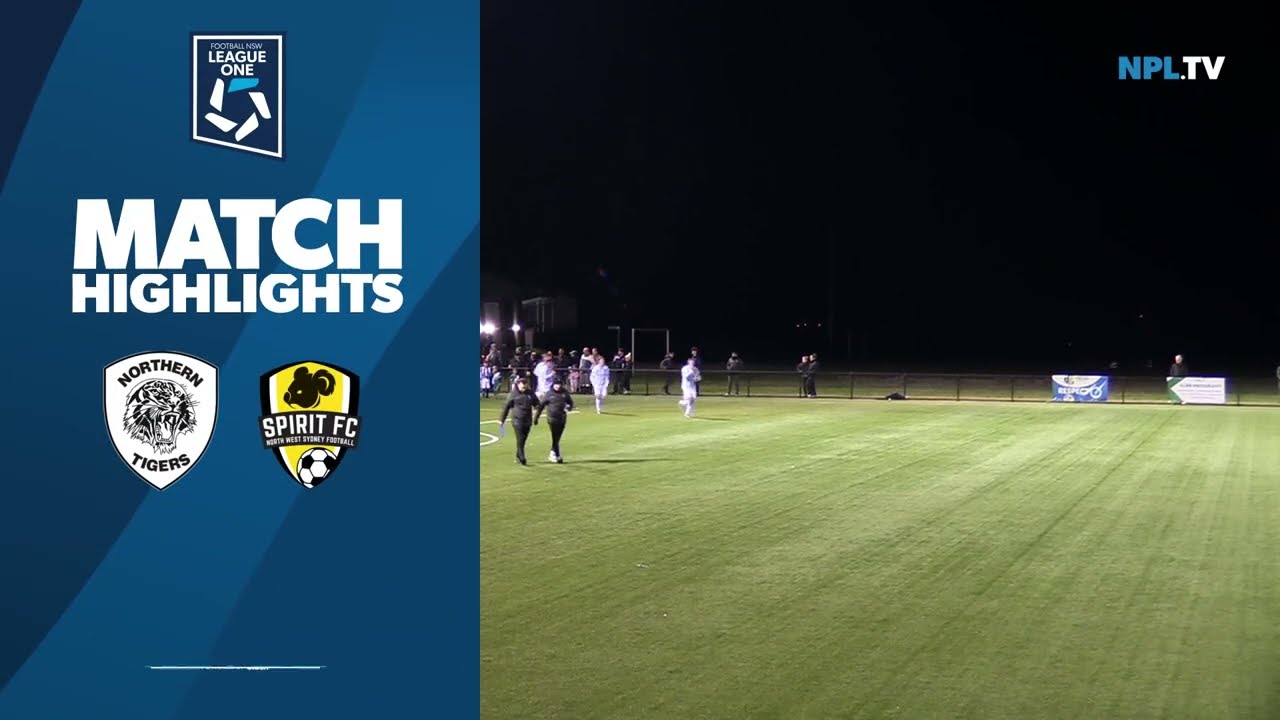 Football NSW League One Men’s Round 18 – Northern Tigers v NWS Spirit ...