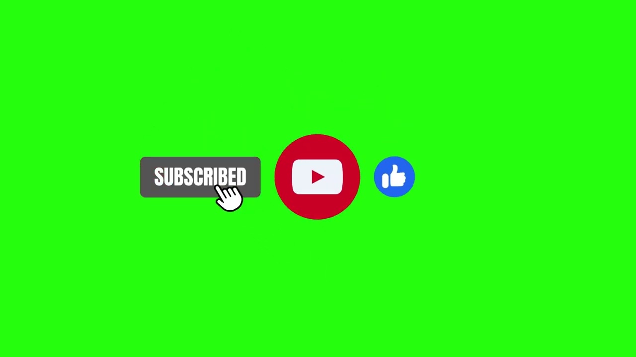 Free Youtube Subscribe Green Screen (No Copyright) - YouTube