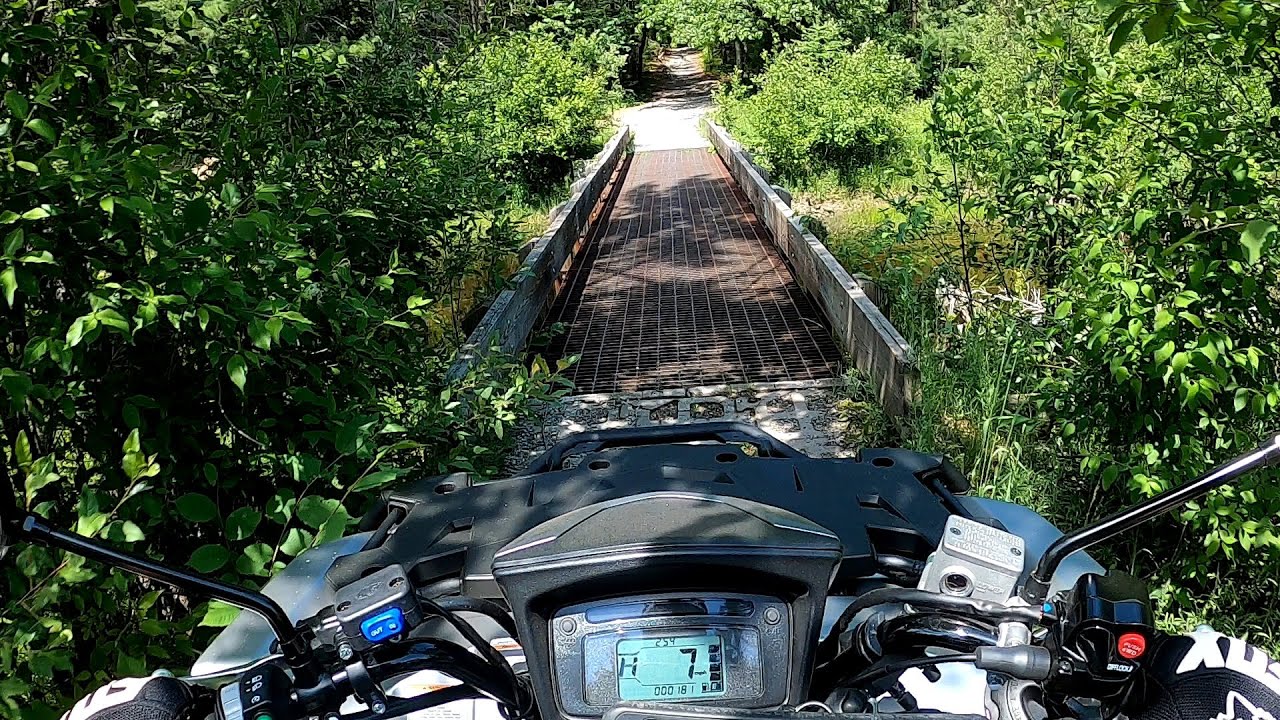 Atlanta Michigan ATV 4 Wheeler Ride on ORV Routes and Trails - YouTube