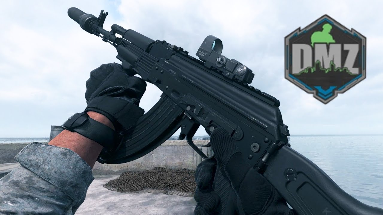 Solo Hunter Custom AK-103 for High Tier Loot in DMZ Gameplay - YouTube