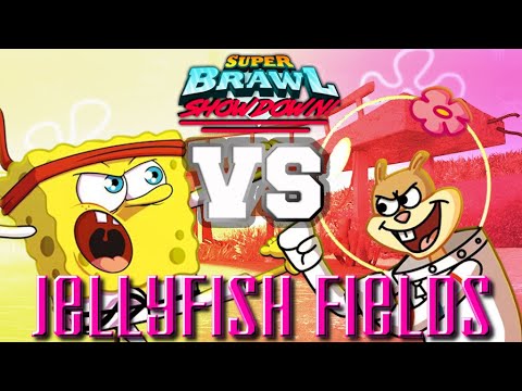 Classic SpongeBob SquarePants vs Sandy Cheeks | Super Brawl Showdown v0 ...