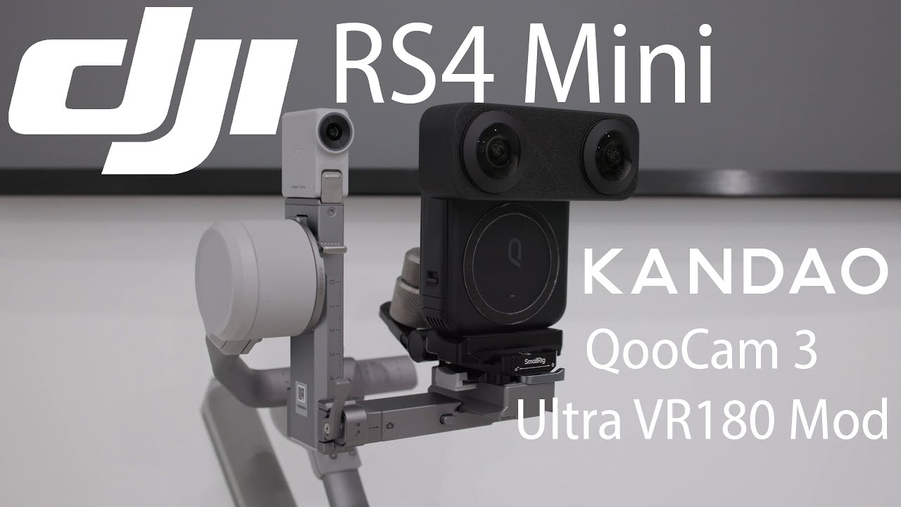 Kandao QooCam 3 Ultra Mod and DJI RS4 Mini - YouTube