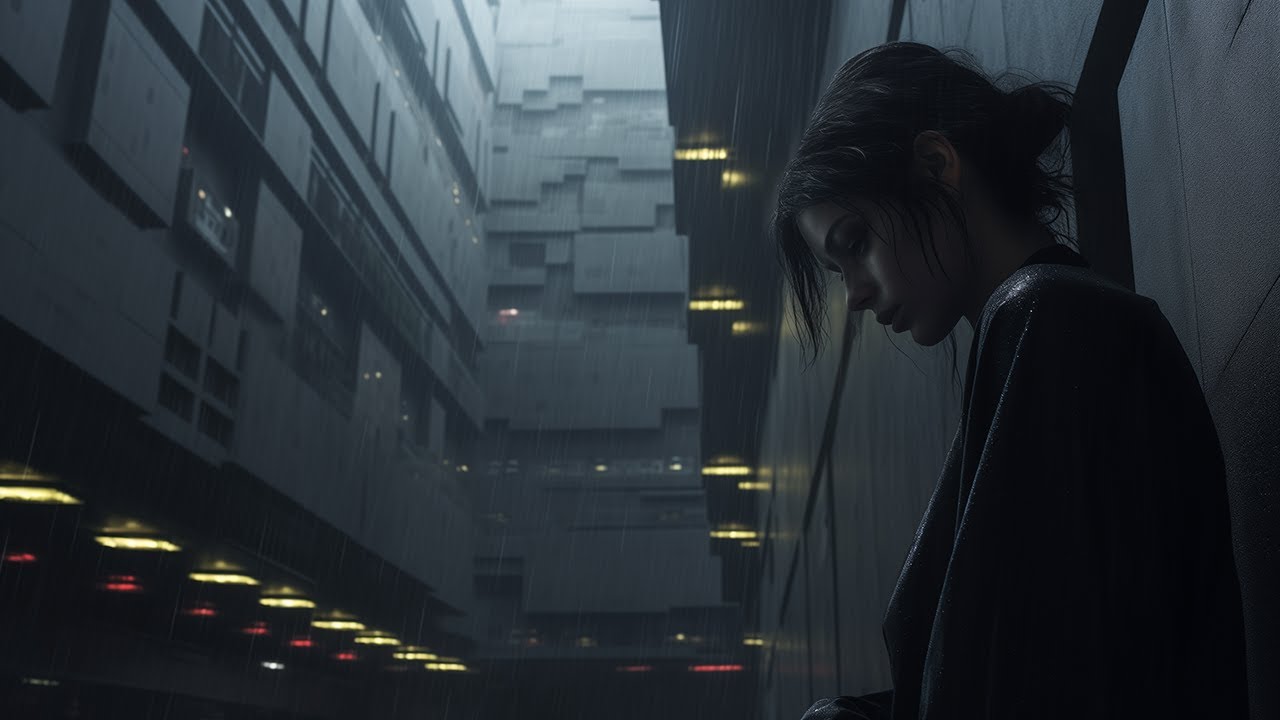 Sad Meditative Cyberpunk Music - Ethereal Blade Runner Ambient Journey ...