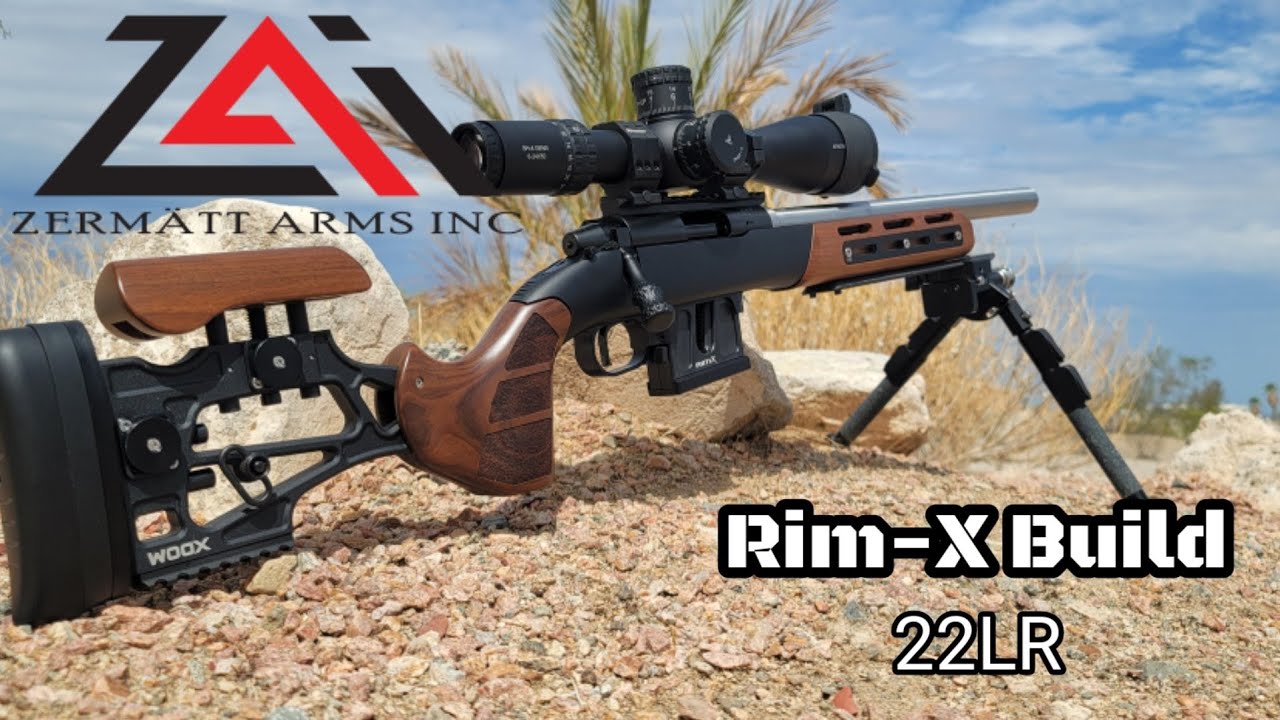 Zermatt Arms RimX 22LR Build | Extremely accurate!! 18inch Barrel - YouTube