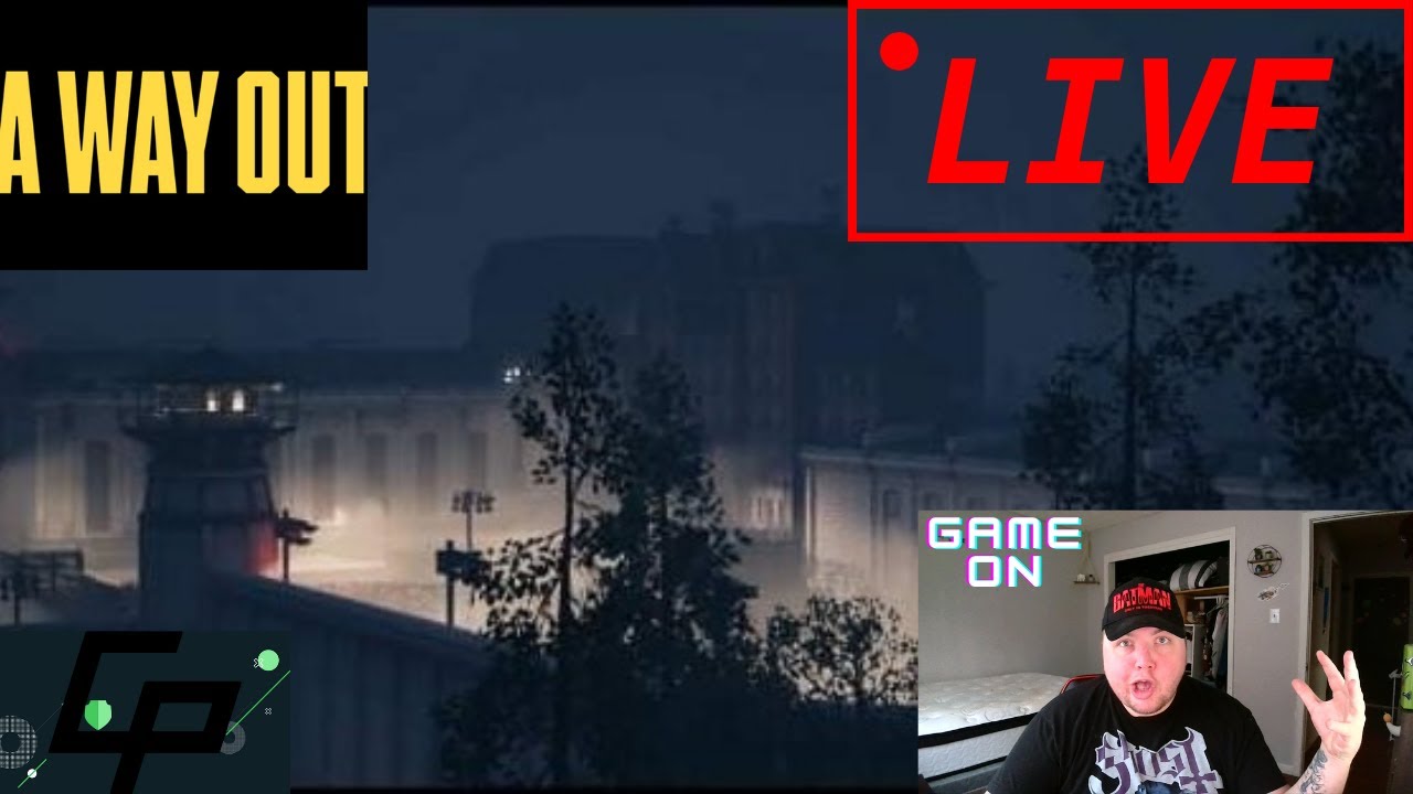 A Way Out: Second Playthrough, Co-Op w/|Dekaun91|LIVE🔴|Part 1|Escape ...