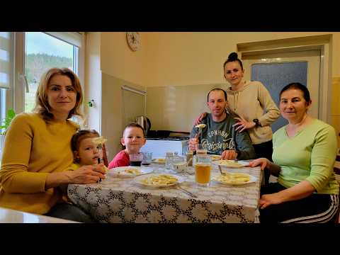🏔️ Village life in the CARPATHIANS: from garden to a delicious dinner. Authentic Ukrainian VARENYKY